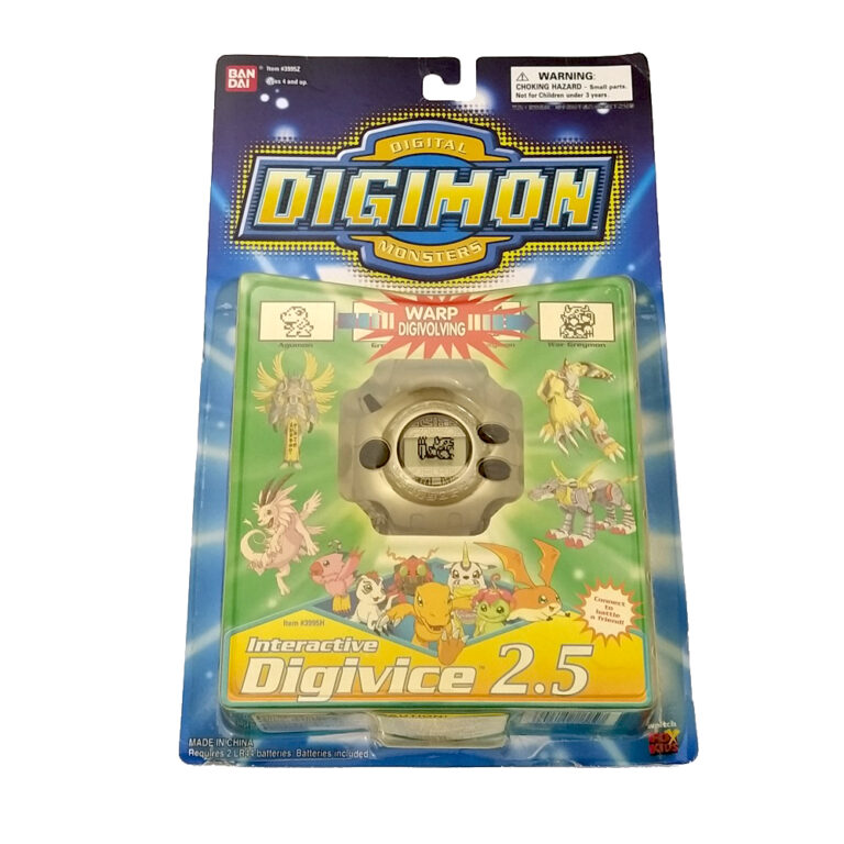 Digivice D2 US 2.5 Silver Version English | Digivicemon