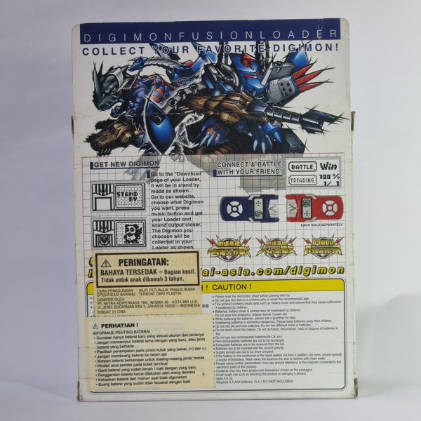 Bandai Digimon Fusion Loader Blue Flare Digivice Xros Wars Greymon ...